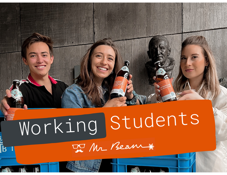 Meet the Team ️ Working students at Mr Beam – Mr Beam Lasers