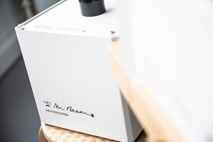 Luftfilter für Laser Cutter oder 3D Drucker kaufen 🥇 Mr Beam Lasers